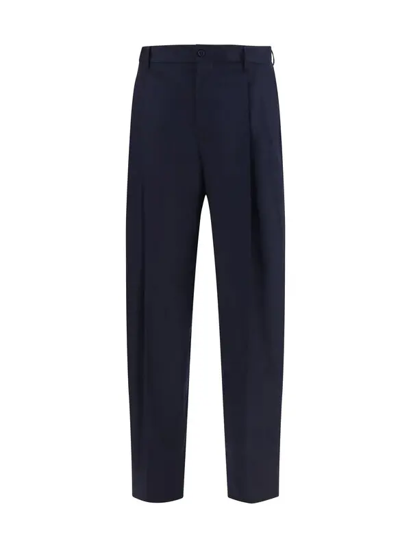 Dolce & Gabbana Flannel Pants - Blue