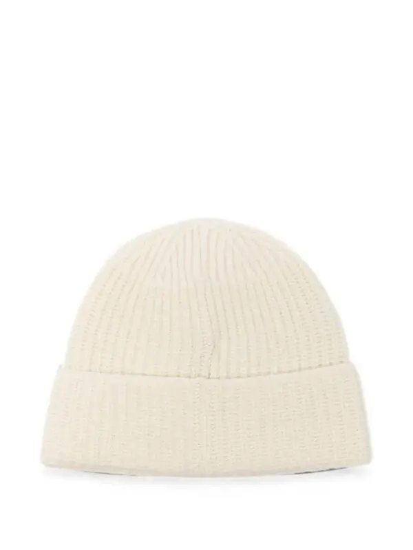 Stone Island Ribbed Knit Beanie
