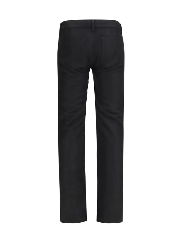 Rick Owens Vega Jeans With Side Zip