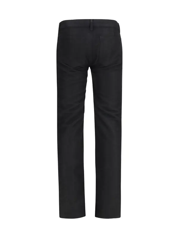 Rick Owens Vega Jeans With Side Zip