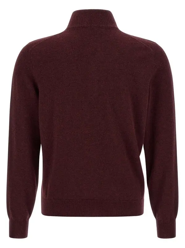 Brunello Cucinelli Half-zip Cashmere Sweater