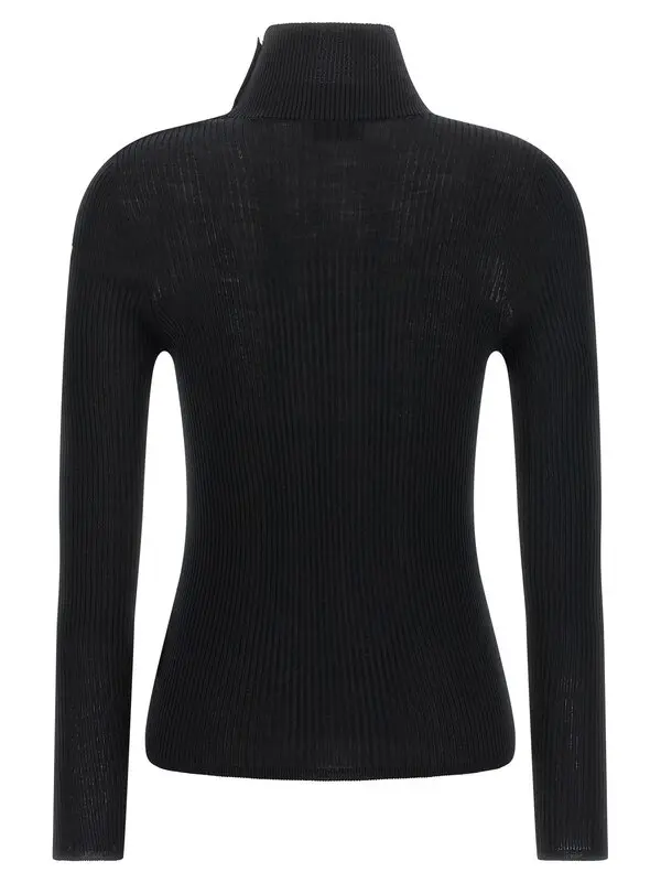 Moncler Logo Turtleneck Sweater
