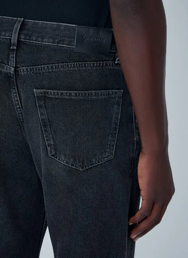 Saint Laurent Straight-leg Denim Jeans