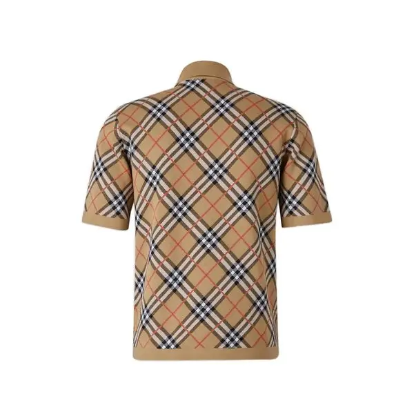 Burberry Neutrals Polo Shirts - Cream