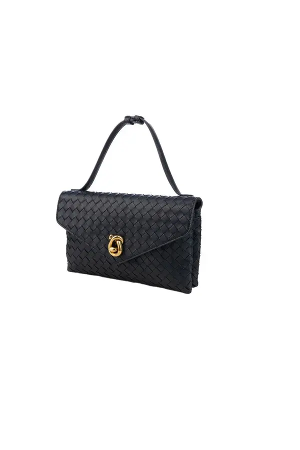 Bottega Veneta Woven Leather Shoulder Bag - Multicolor