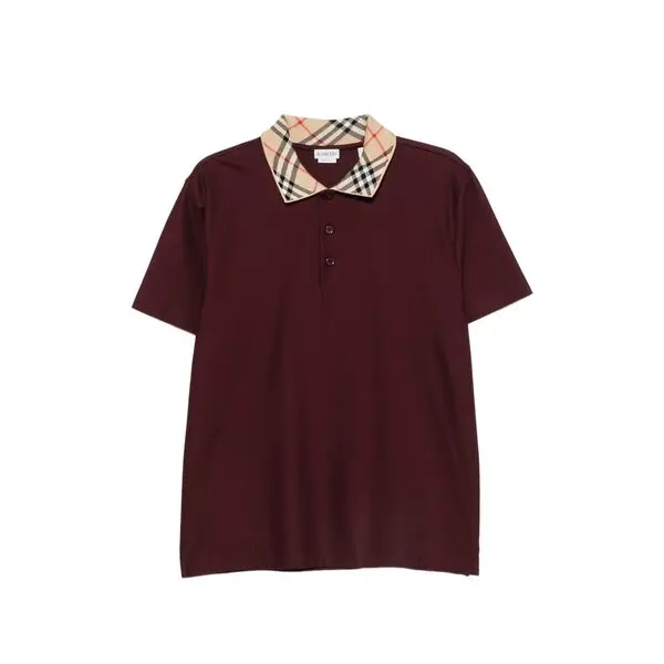 Burberry Polo Shirts - Red