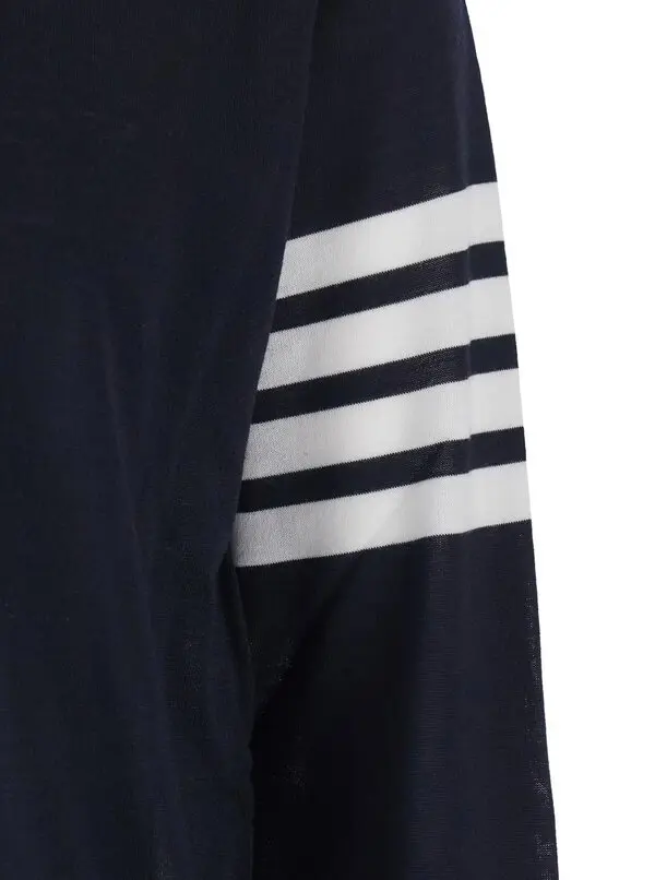 Thom Browne 4-bar Crewneck Sweater - Multicolor