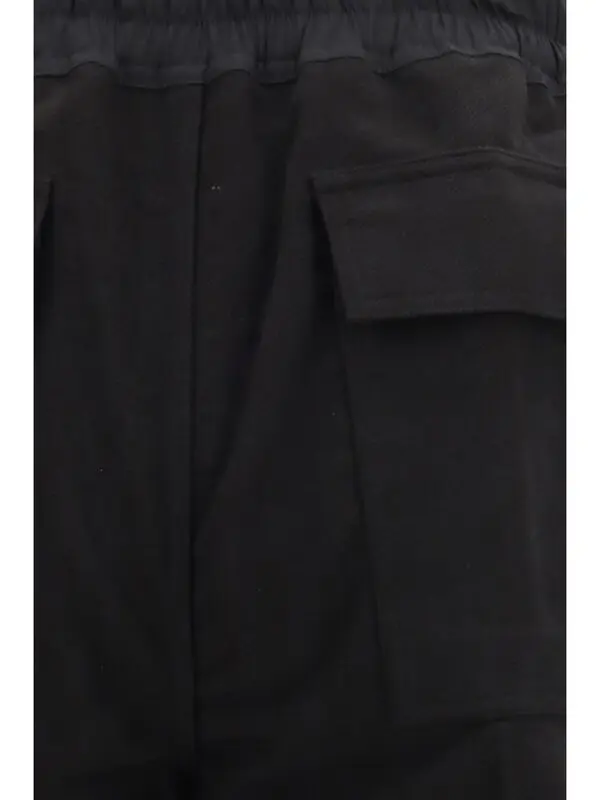 Rick Owens Dietrich Drawstring Pants In Brushed Twill