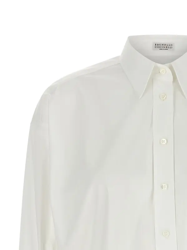 Brunello Cucinelli Shiny Cuffs' Shirt