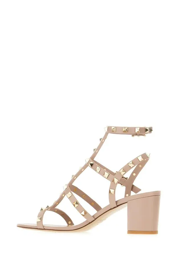 Valentino Garavani Strappy Block Heel Sandals - Multicolor