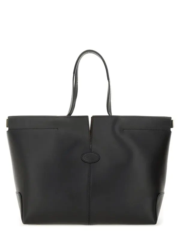 TOD'S Di Bag Folio Medium-small Bag - Black