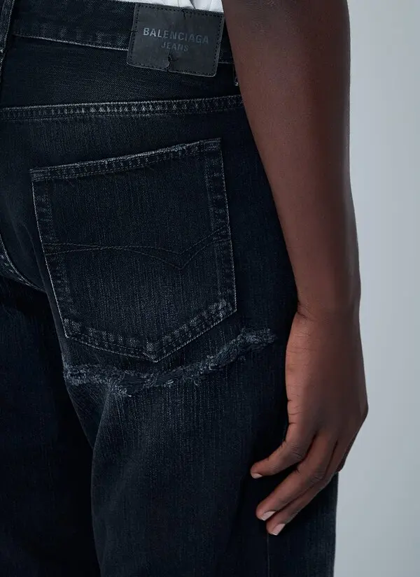 Balenciaga Distressed Denim Jeans