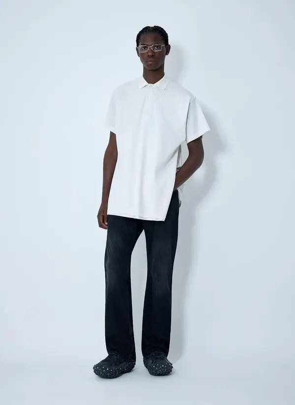 Balenciaga Distressed Denim Jeans - Black