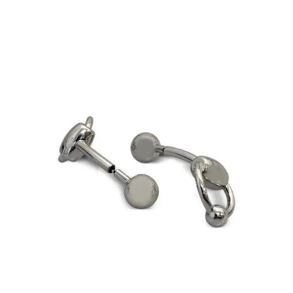 JEAN PAUL GAULTIER Brass Earrings - Silver