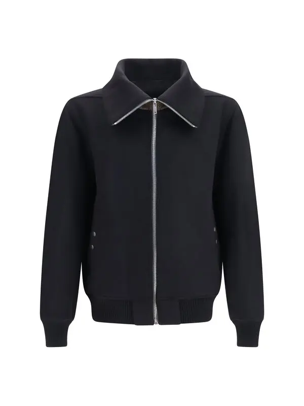 Rick Owens Dracu Flight Jacket - Black