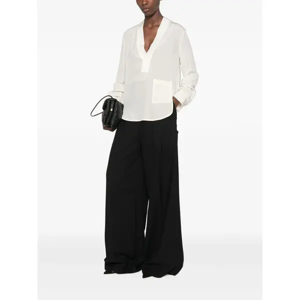 Victoria Beckham Silk Blouse - Cream