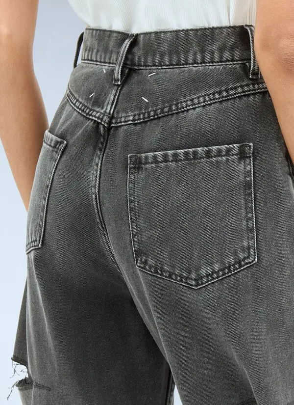 MAISON MARGIELA Cut-out Jeans