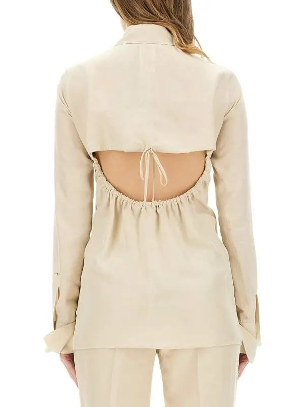 Sportmax Viscose Shirt - Cream