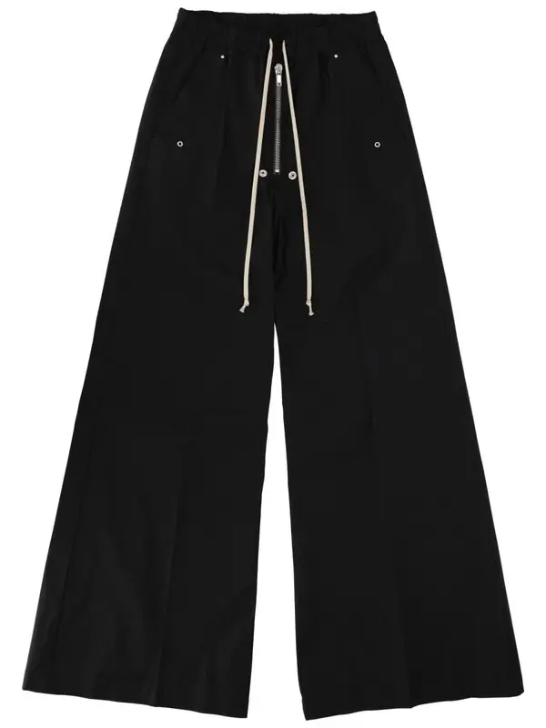 Rick Owens Pants Wide Bela - Black