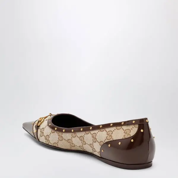 Gucci Savoy Ballet Flats - Brown