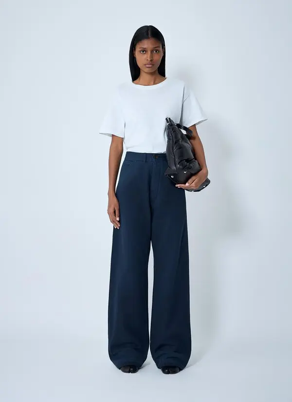 MAISON MARGIELA Cotton Twill Pants