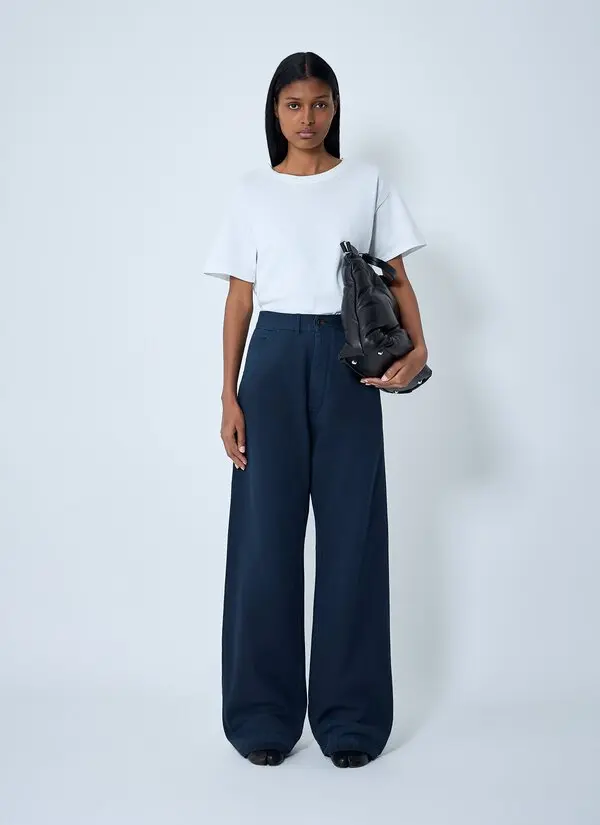 MAISON MARGIELA Cotton Twill Pants