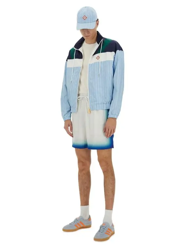 Casablanca Pinstripe Laurel Track Jacket
