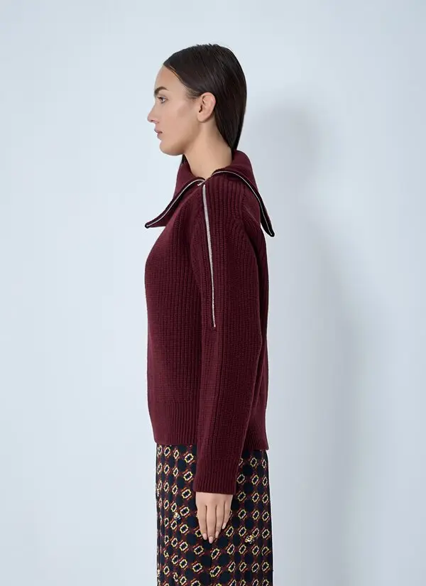 Dries Van Noten Zip-collar Sweater