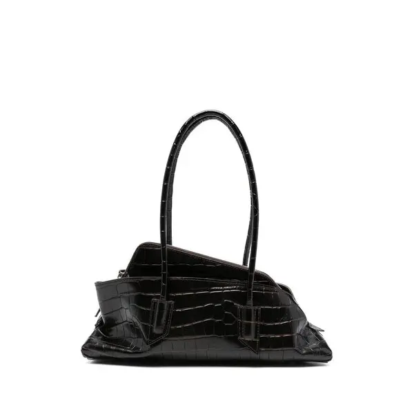 Attico Calf Leather Shoulder Bag - Multicolor