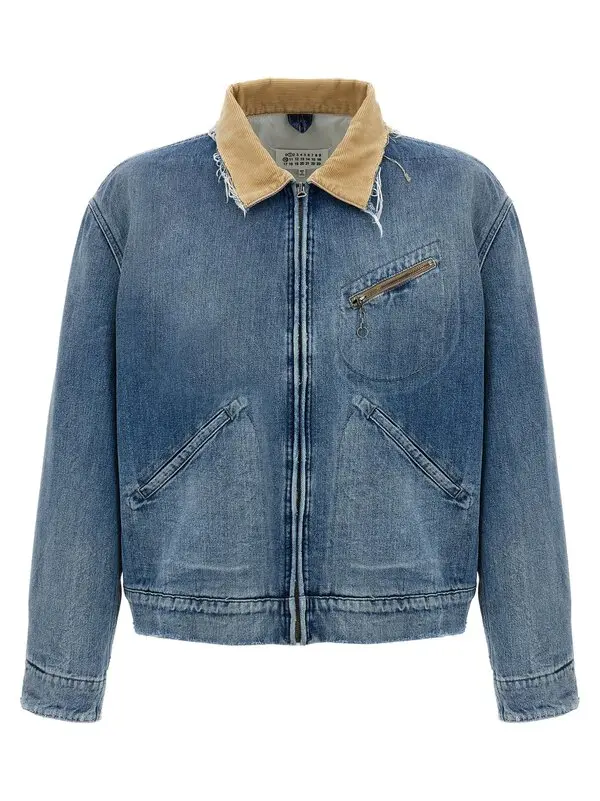 MAISON MARGIELA Denim Jacket - Blue