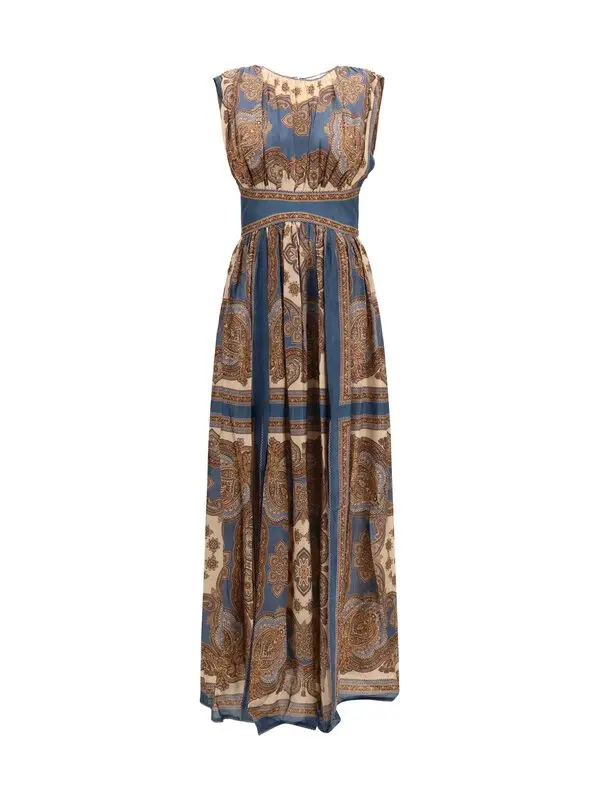 Zimmermann Mahon Long Dress - Multicolor