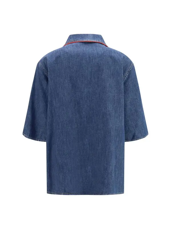 Valentino Garavani Denim Shirt - Blue