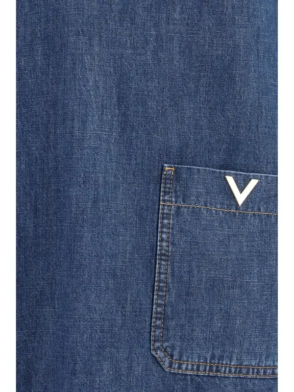 Valentino Garavani Denim Shirt - Blue