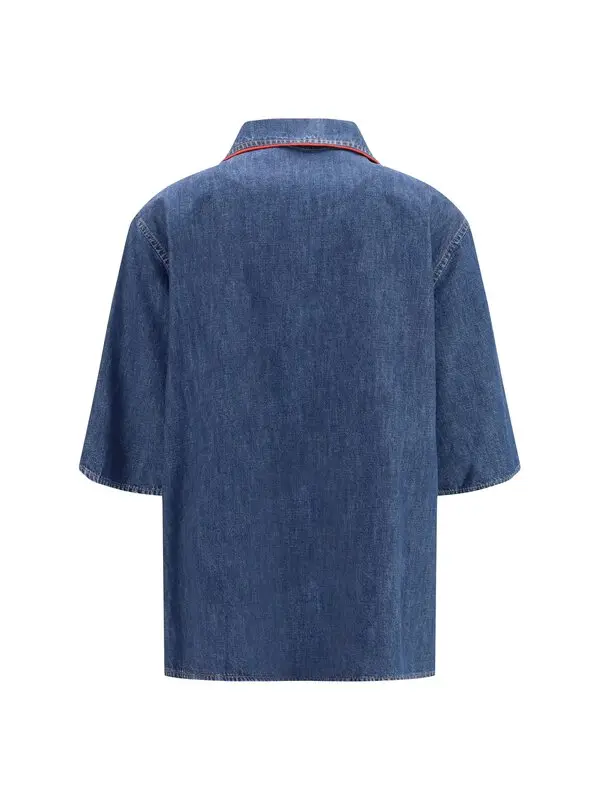 Valentino Garavani Denim Shirt - Blue