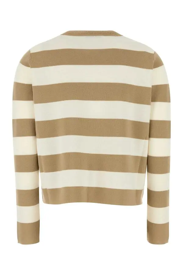 Max Mara Embroidered Wool Viterbo Sweater - Multicolor