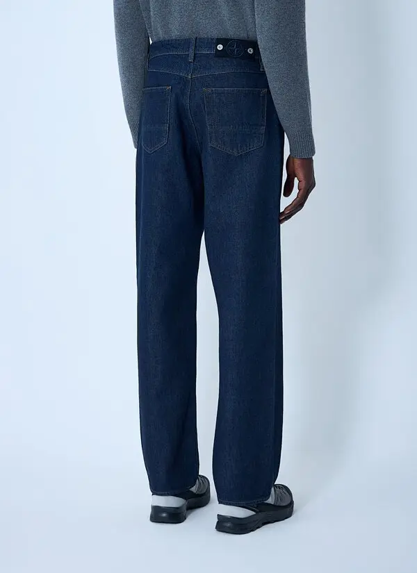 Stone Island Compass Patch Jeans