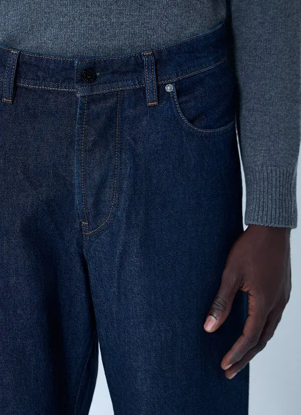Stone Island Compass Patch Jeans