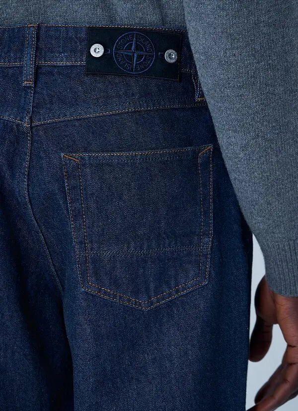 Stone Island Compass Patch Jeans