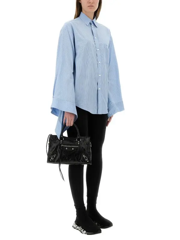 Balenciaga Blouse With Knotted Cuffs