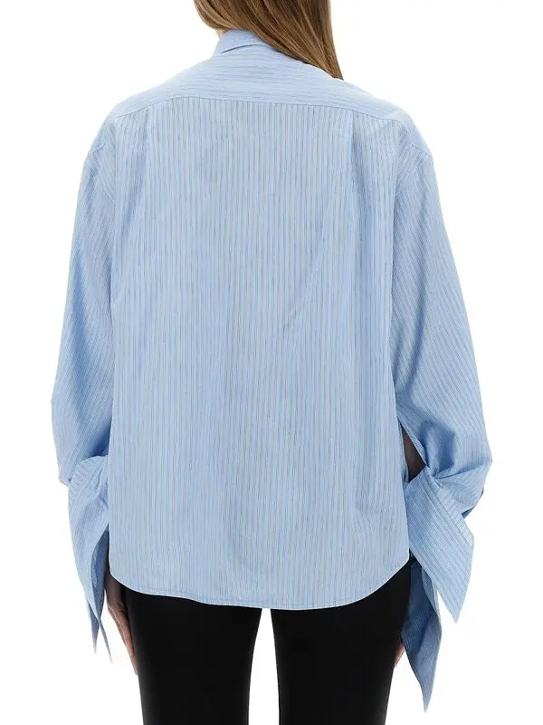 Balenciaga Blouse With Knotted Cuffs
