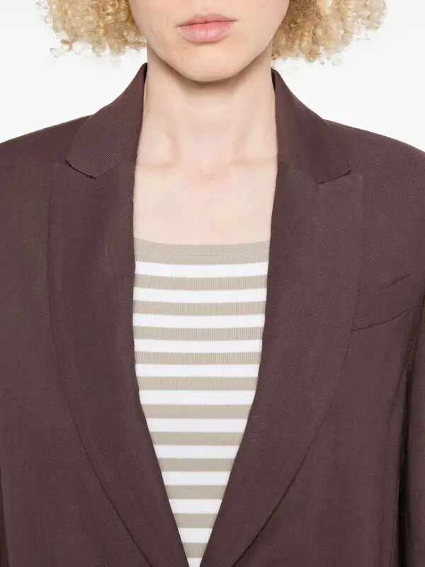 Brunello Cucinelli Single-breasted Blazer Jacket