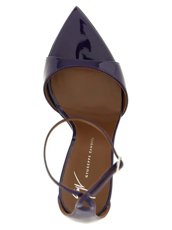 GIUSEPPE ZANOTTI Intriigo Strap Sandals - Purple