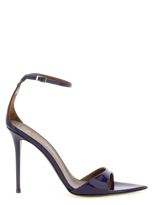 GIUSEPPE ZANOTTI Intriigo Strap Sandals - Purple