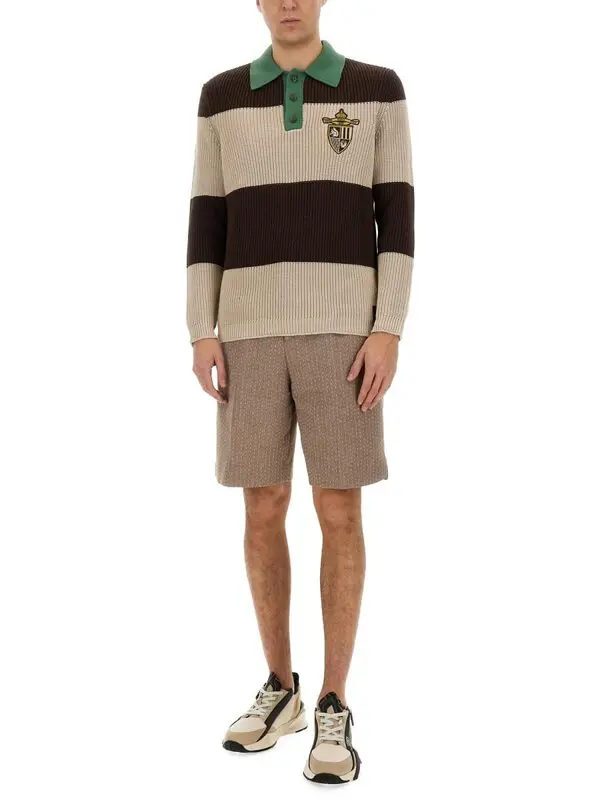 Fendi Jersey Polo - Multicolor