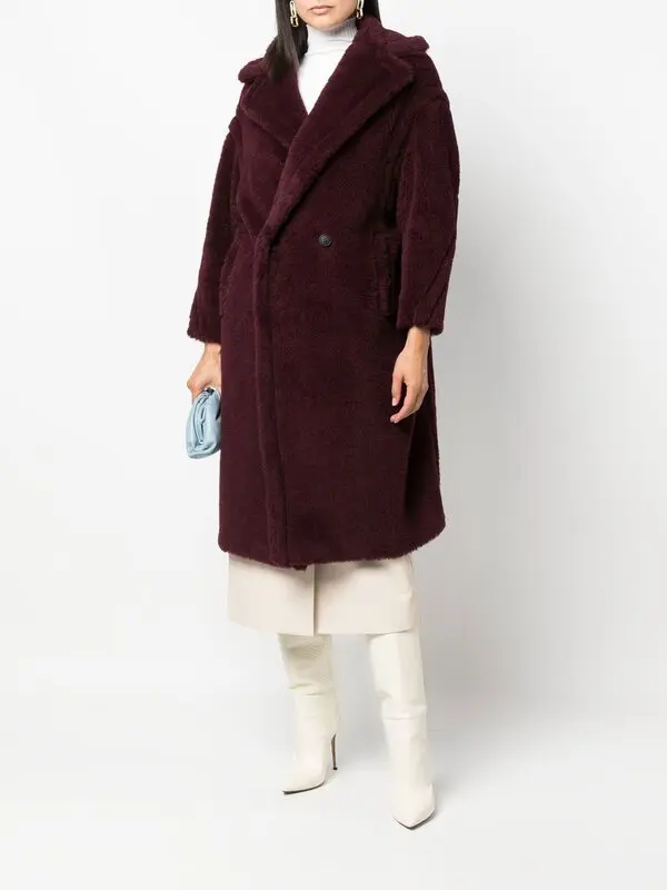 Max Mara Tedgirl Wool Coat - Multicolor