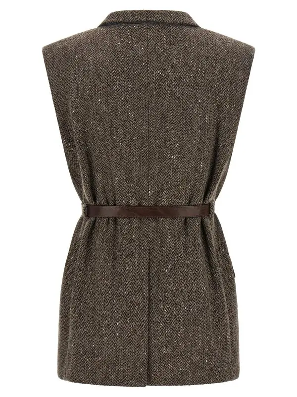 Brunello Cucinelli Mélange Wool Vest