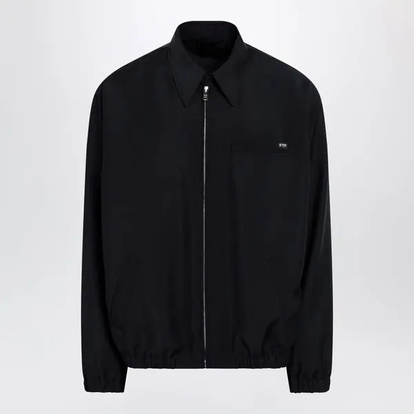 Prada Blouson In Wool And Mohair Blend