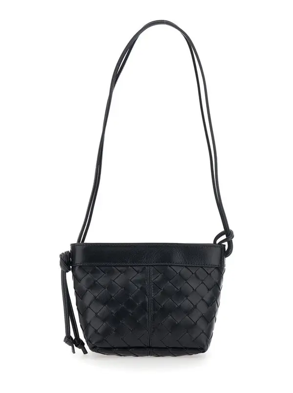 Bottega Veneta Flip Flap On Strap Pouch Intrecciato - Multicolor