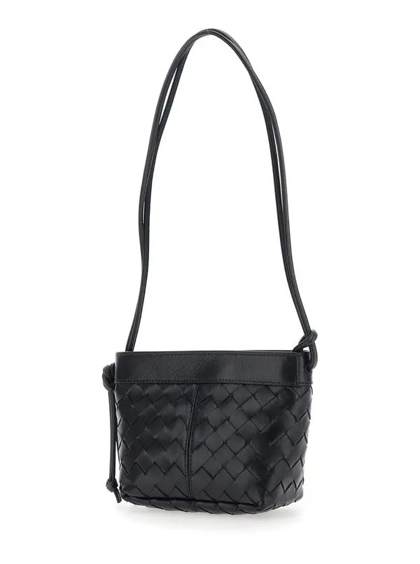 Bottega Veneta Flip Flap On Strap Pouch Intrecciato - Multicolor