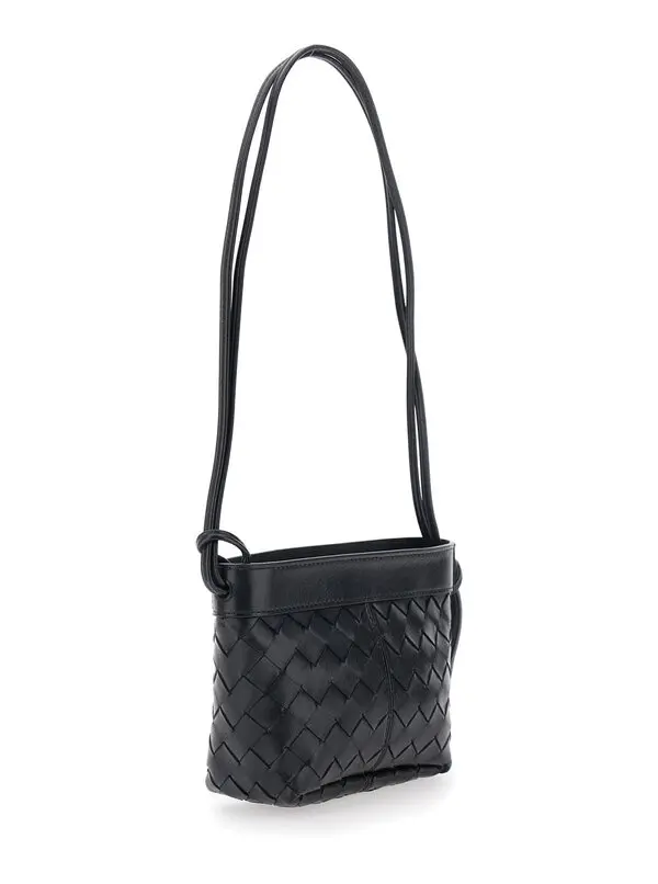 Bottega Veneta Flip Flap On Strap Pouch Intrecciato - Multicolor